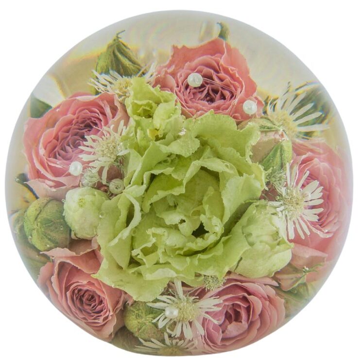 Funeral & Sympathy Flower Bouquet Paperweights