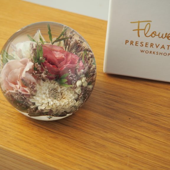 Funeral Flower Preservation - Funeral Flower Paperweights